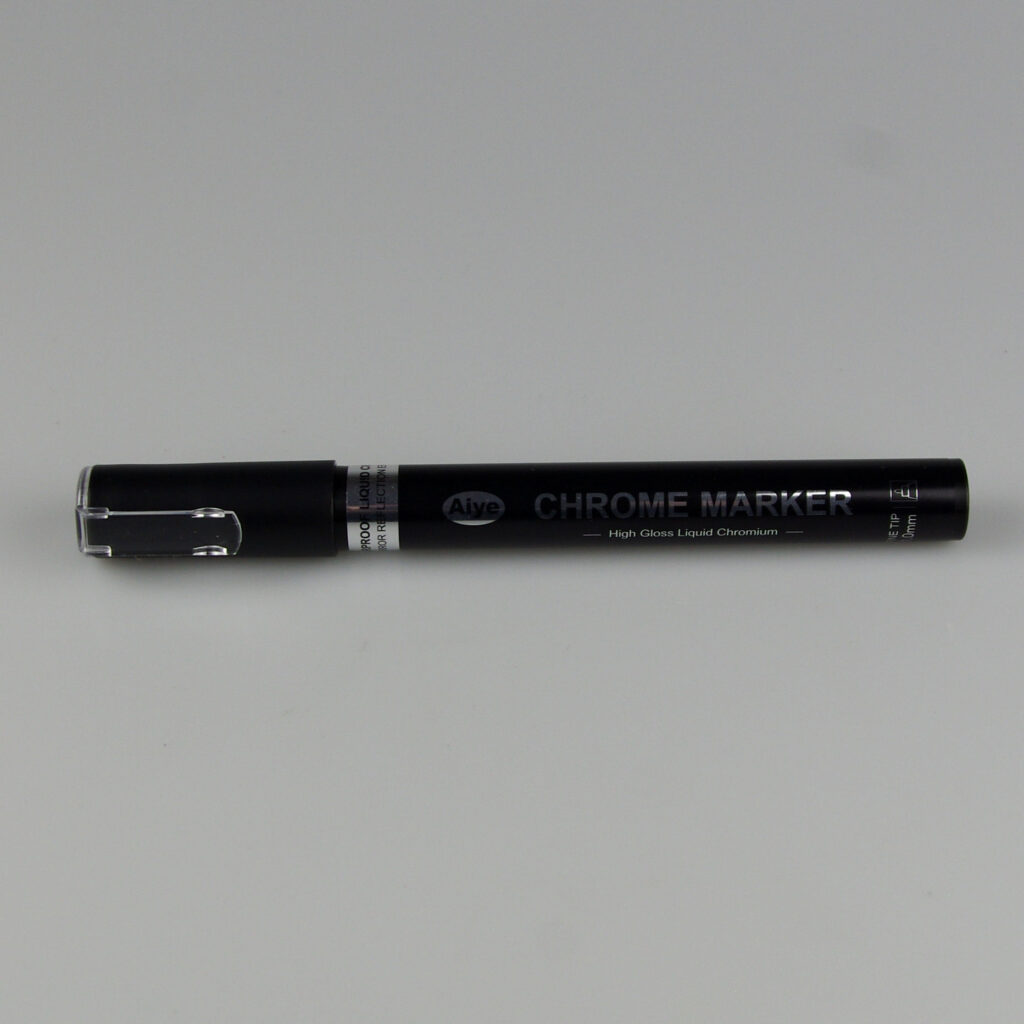 Chrome Marker - Sølv - Lidtluksus.dk